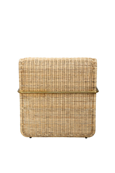 Nathan Wicker Curved Lounge Chair – MAKENZIE BAILEY