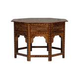 Octagon Bone Inlay Entry Table – MAKENZIE BAILEY