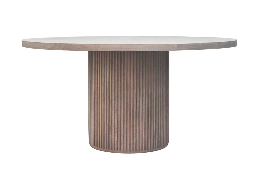 Fluted Base Dining Table – MAKENZIE BAILEY