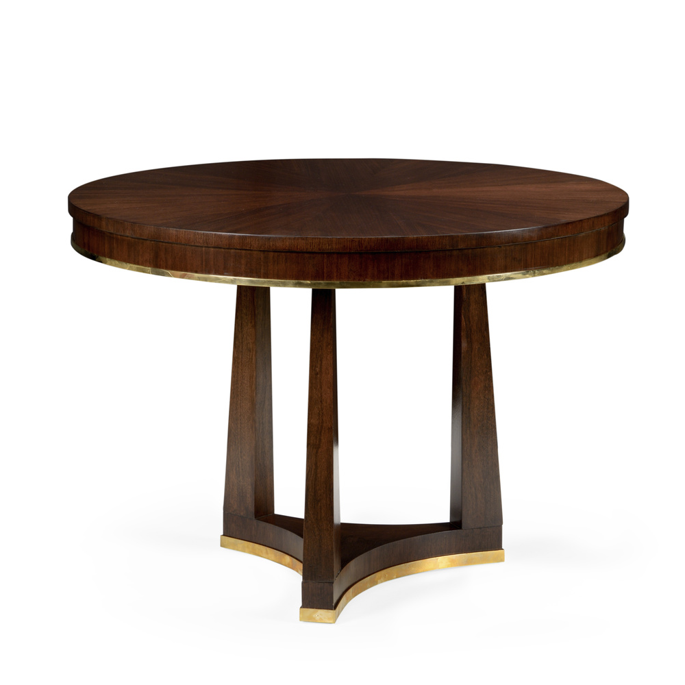Dark Walnut Center Entry Table – MAKENZIE BAILEY