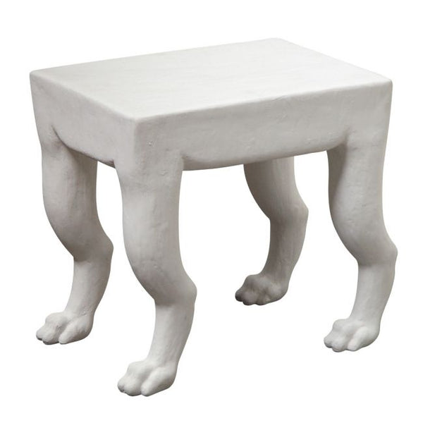 John Dickinson Inspired White Plaster Bench – MAKENZIE BAILEY