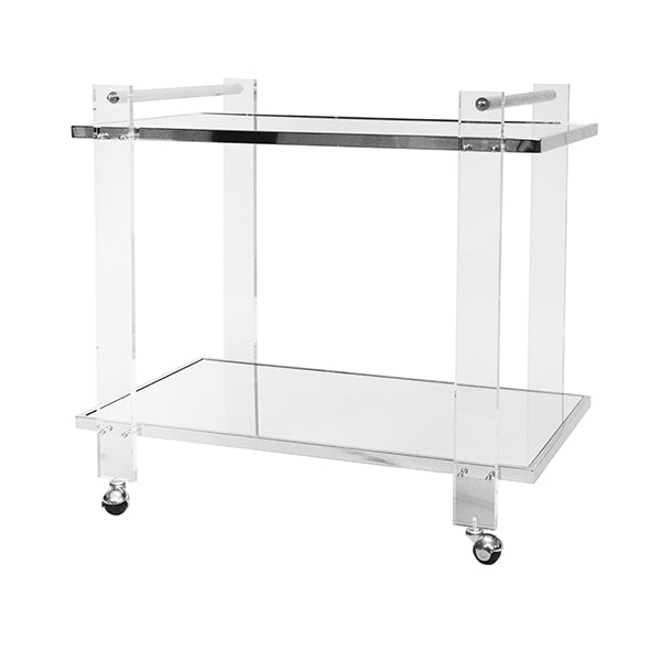 Staci Acrylic Bar Cart – MAKENZIE BAILEY